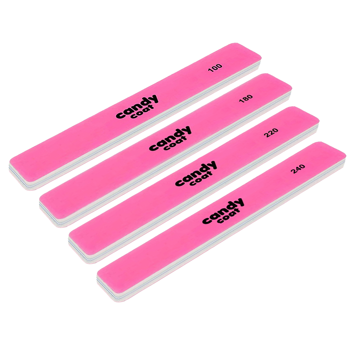 Hot Pink Nail File Set 240 grit – Candy Coat