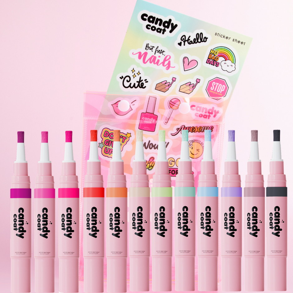 Gel Nail Polish, Nail Salon Supplies, HEMA Free - Candy Coat